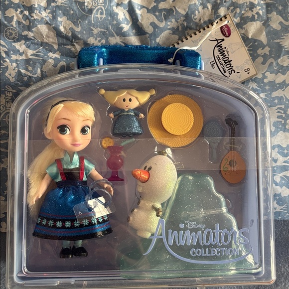 Disney | Toys | Authentic Disney Frozen Elsa Animators Collection Mini ...